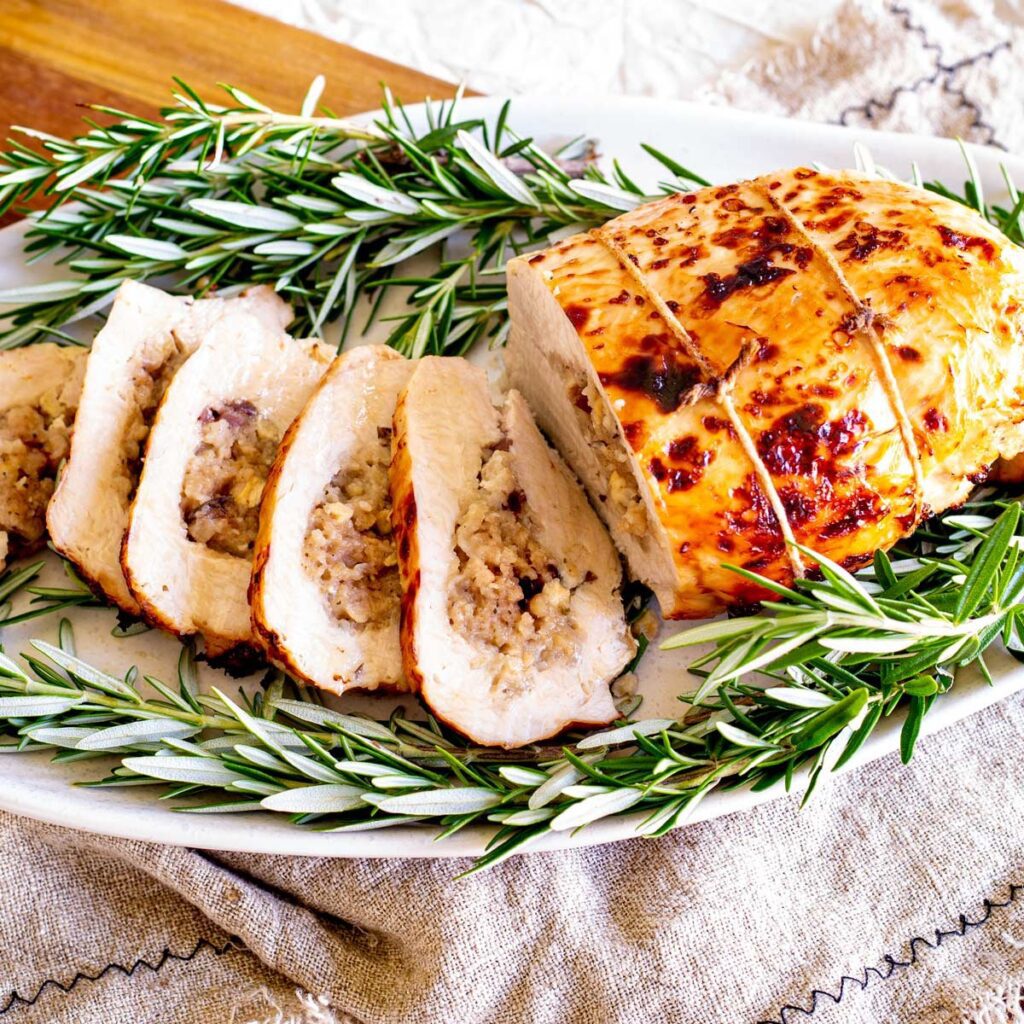 *COOKED* Free-range Turkey Fillet Roll – The Corner Chicken Shop